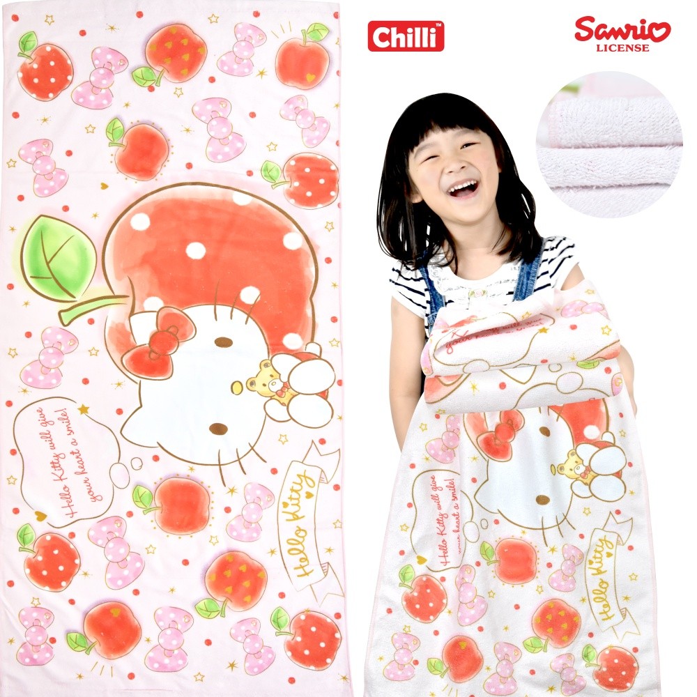 nano-Kitty เบอร์รี่ : chilli ผ้าขนหนู ผ้าเช็ดหน้า